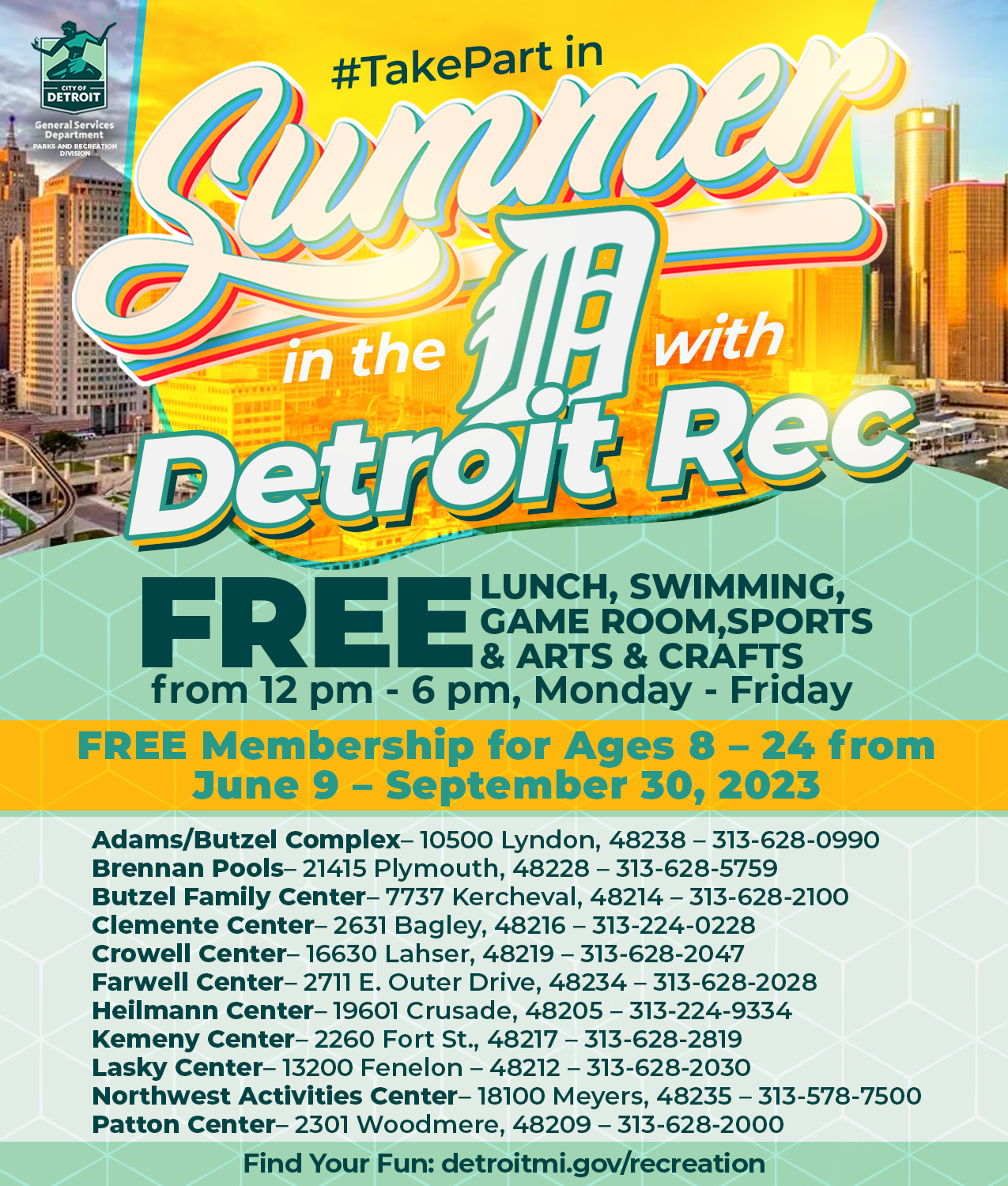 Detroit Parks & Recreation | City of Detroit