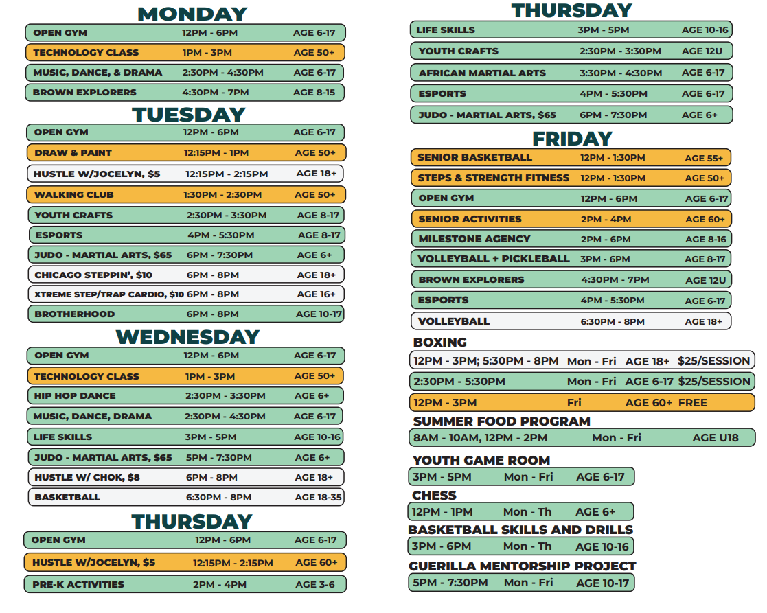 Crowell Recreation Center | City of Detroit