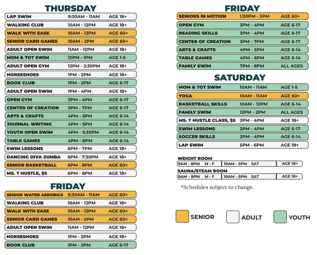 Northwest Activities Center | City of Detroit