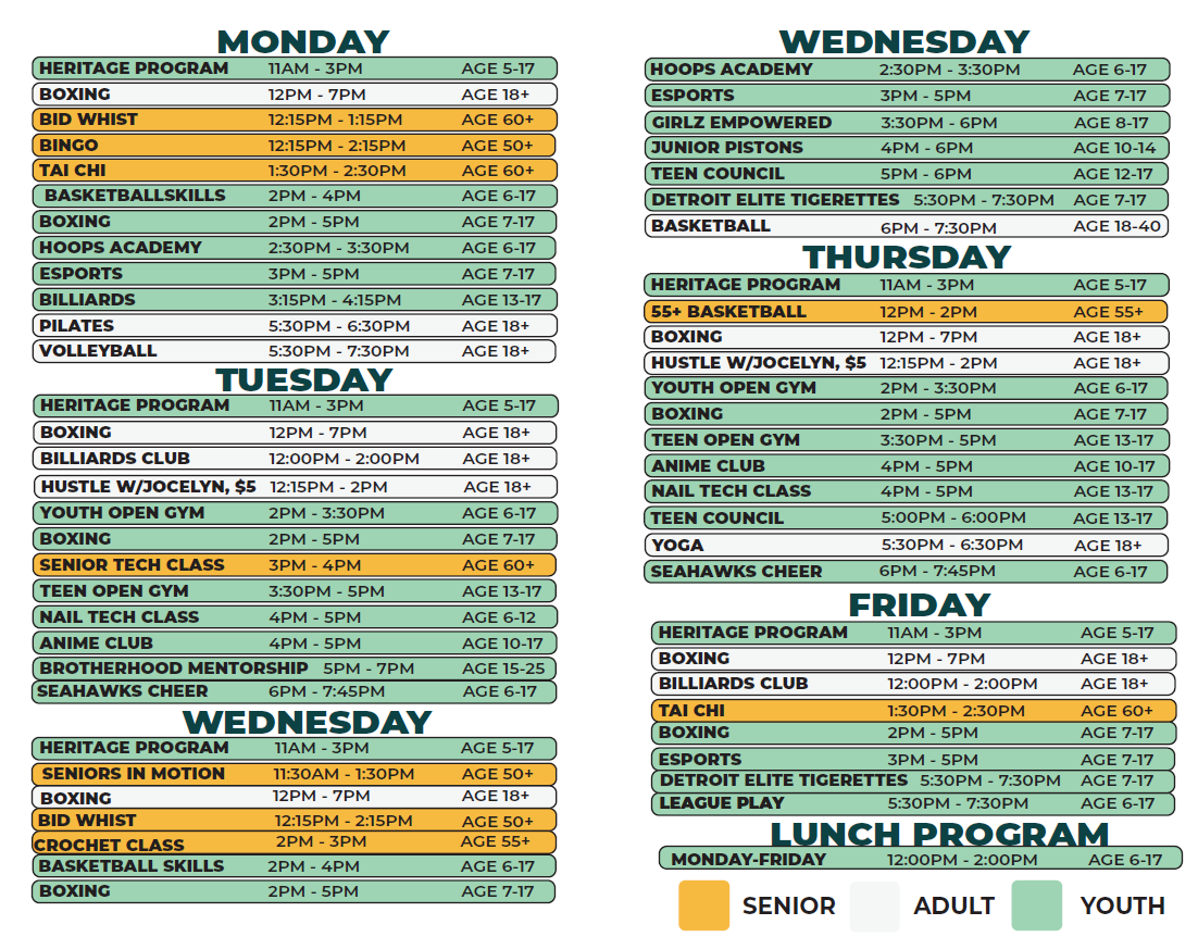 Crowell Recreation Center | City of Detroit