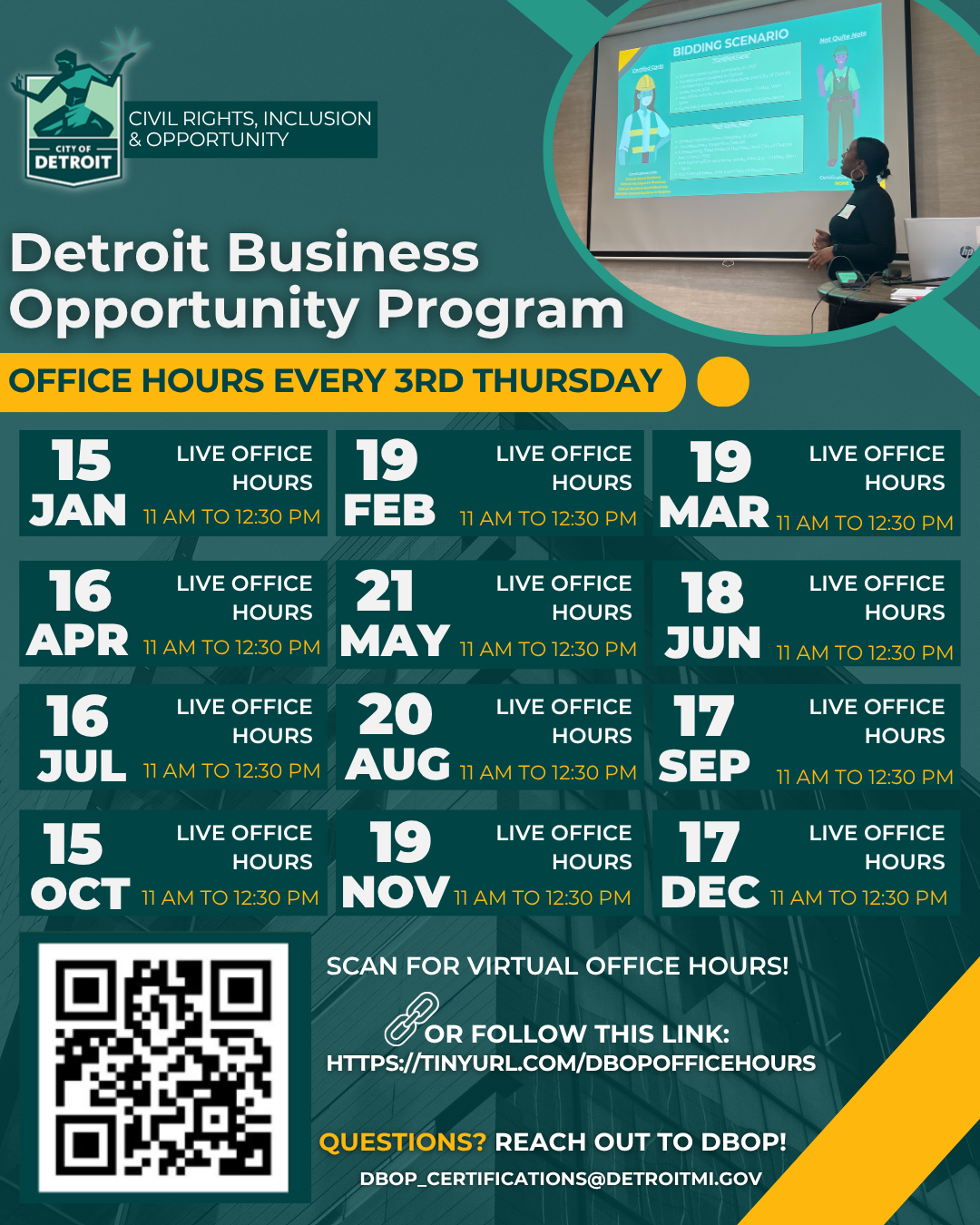 Detroit Business Opportunity Program | City of Detroit